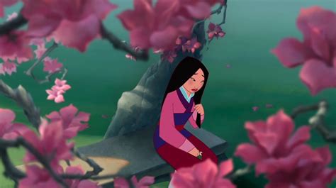 The Charming Story Behind Why Mulan Plays With Her Hair So Much