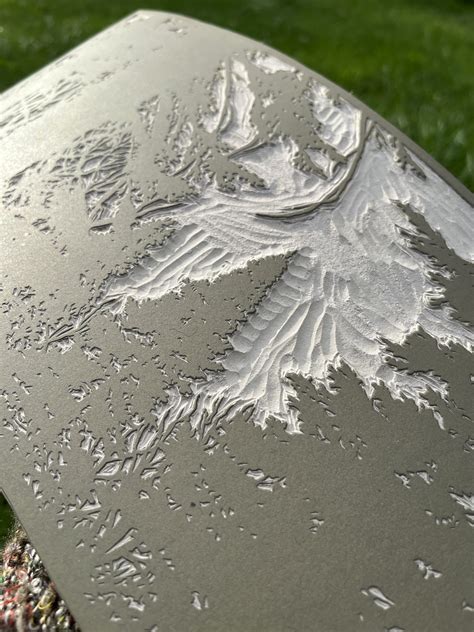 Emanation Artist Proof Original Block Print Artwork The White Crowe