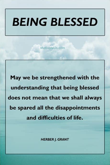 Quotes About Being Blessed