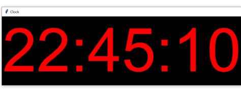 Make A Clock Using Python Python Project