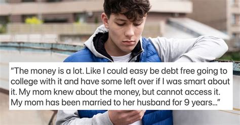 Teen Refuses To Let Inheritance Be Used For Step And Half Siblings I