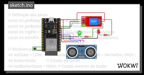 Relay On Off Wokwi Esp32 Stm32 Arduino Simulator