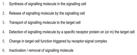 Cell Signalling Flashcards Quizlet