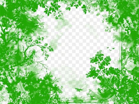Premium Psd French Provincial Glam Frame Border With Curved Lines And