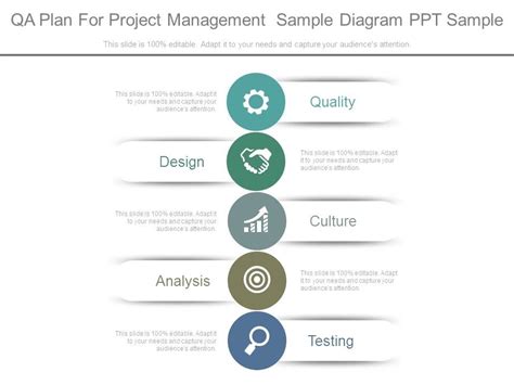 Qa Plan For Project Management Sample Diagram Ppt Sample Powerpoint