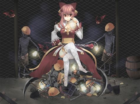 Arch Bishop Drainliar Skel Worker And Myst Ragnarok Online Drawn