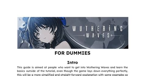 Using Spectro Wuwa A Beginners Guide To Getting Started James Sports