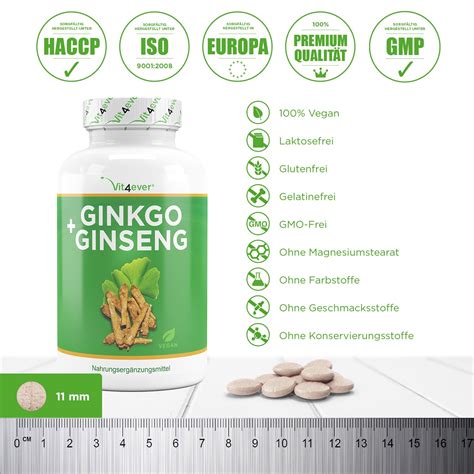 Ginkgo And Ginseng Spezialextrakt You And Nature Online Shop