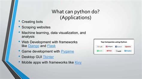 An Introduction To Pythonpptx