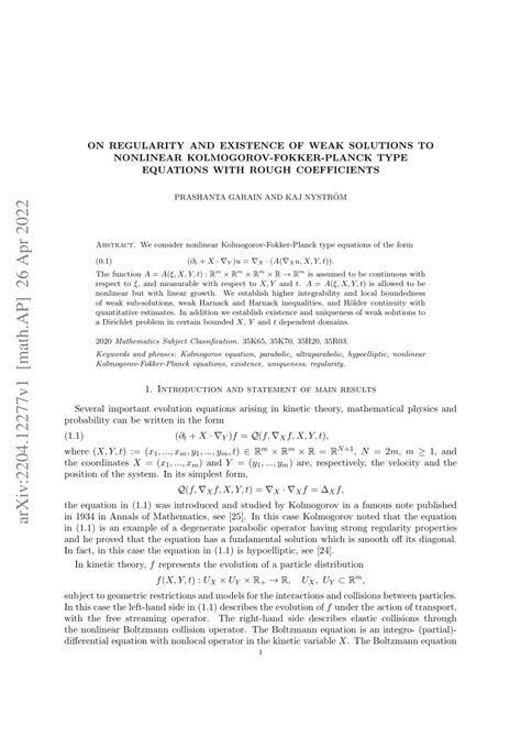 Pdf On Regularity And Existence Of Weak Solutions To Nonlinear