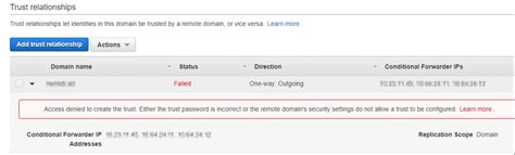 AWS Access Denied When Adding AD Trust Relationship VirtualBonzo