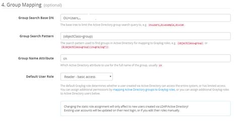 Ldap Doesnt Map Groups Graylog Central Peer Support Graylog Community
