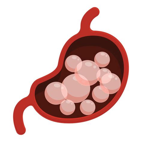 Stomach Bloating Causing Abdominal Distension Excessive Gas In
