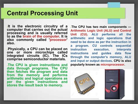 Baisc Of Computer System Part 1 Doe Clas Ppt