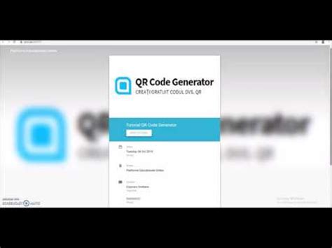 Tutorial QR Code Generator YouTube