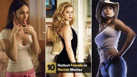 Top 10 Hottest Female In Horror Movies Sexiest Women Of Horror