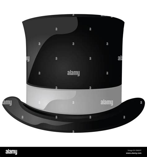 Retro Top Hat Cut Out Stock Images And Pictures Alamy