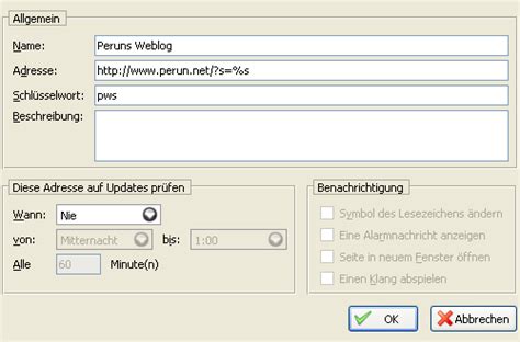 Mozilla Custom Keywords