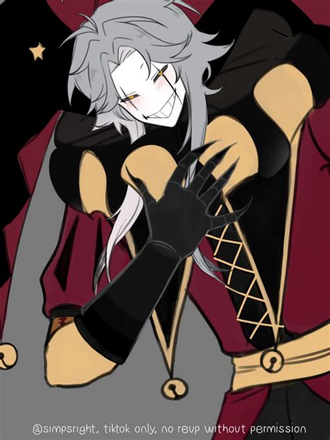 Digital Art Progress Pierrot The Freak Circus Tfc Fanart Tiktok