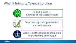 Talend Metadata Bridge PDF Cloud Computing Internet