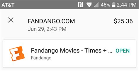 Fandango Adds Android Pay Support All Purchases Are 3 Off This Month