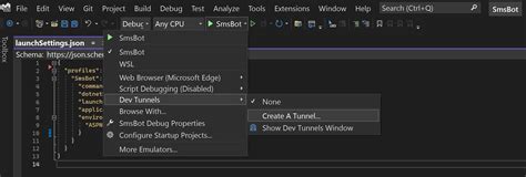 Use Visual Studio Dev Tunnels To Handle Twilio Webhooks Twilio
