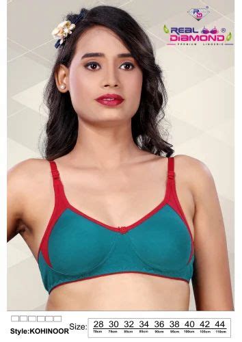 Non Padded Cotton Blend Kohinoor Mold B Cup Bra At Rs 1365piece In
