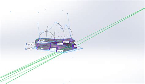 How To Get Thicken Feature To Work On A Complex Surface Or Some Other Way To Make This Surface
