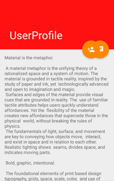 Android Align Two Float Actions Button Side By Side Stack Overflow