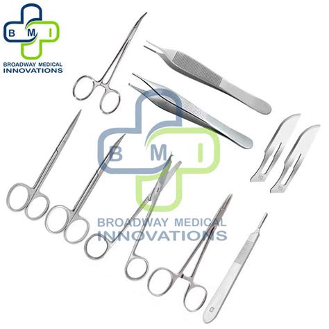 Suture Minor Laceration Medical Student Kit Equipment Amputation Set