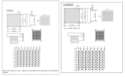 difference 1088bs and 1088as led matrix displays arduino forum
