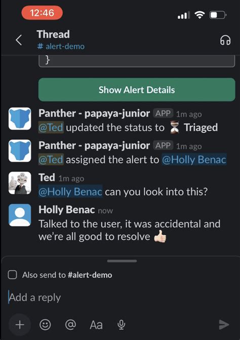 Accelerate Response With The Panther Slack Bot Panther The Security Monitoring Platform For