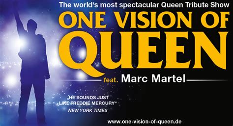 ONE VISION OF QUEEN FEAT MARC MARTEL Showfactory