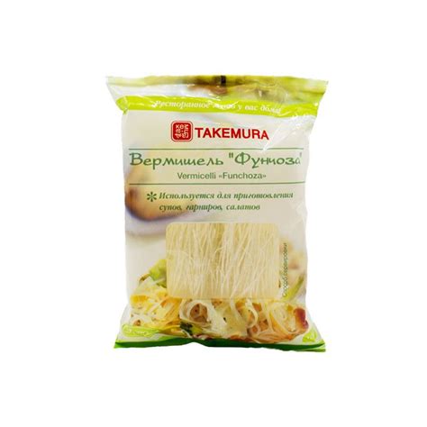 Takemura Вермишель Фунчоза, 100 г - купить с доставкой по выгодным ...