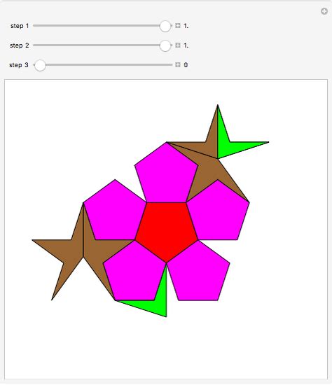 Dissection Of A Regular Decagon Into Two Pentagrams And Six Pentagons