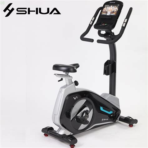舒华sh B8900ut智能健身车商用室内健身单车 健身房有氧健身器材立式健身车健身车系列舒华运动健康中心舒华跑步机健身器材福州舒