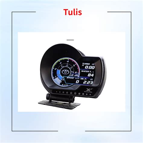 English Version Obd2 Digital Turbo Boost Oil Pressure Temperature Gauge
