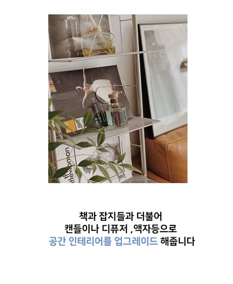 매거진랙 철제 인테리어 사다리 선반 북타워 매거진랙 6단 2colors 오늘의집 쇼핑
