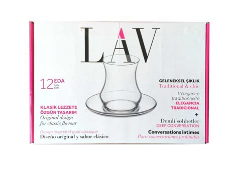Lav 12 Pcs Tea Cups