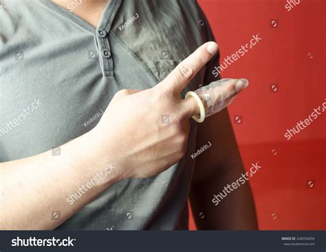 Condom On Handsafety Sex Concept Stock Photo Shutterstock