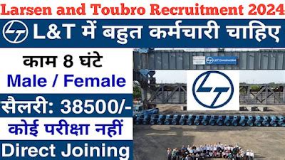 L T Recruitment 2024 Apply Online For Fresher Larsen And Toubro Job