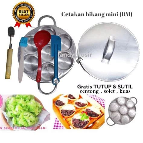 Jual Cetakan Bikang Mini Apem Mini Terbul Minimaklor Cilor