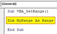 Vba Set Range How To Use Set Range In Vba Excel