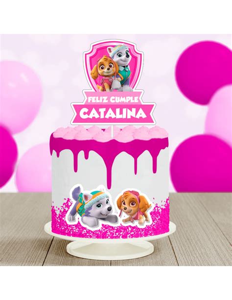 Topper Torta Paw Patrol Nena