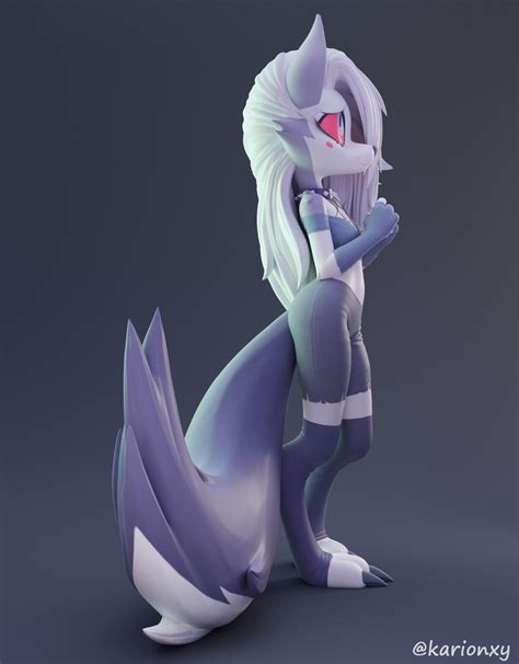 Artstation Fan Art Loona Helluva Boss Resources