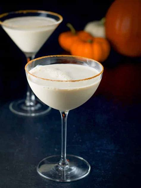 Homemade Pumpkin Spice Martini Dishes Delish
