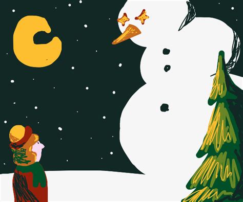 Frosty The Giant Snowman Drawception