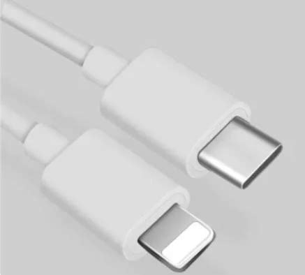 Pd W Type C To Lightning Fast Charging W Usb C High Speed Data Cable China Usb Type C To