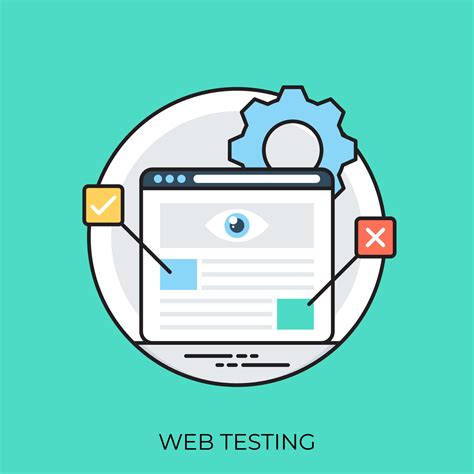 Web Testing Concepts 4766309 Vector Art At Vecteezy