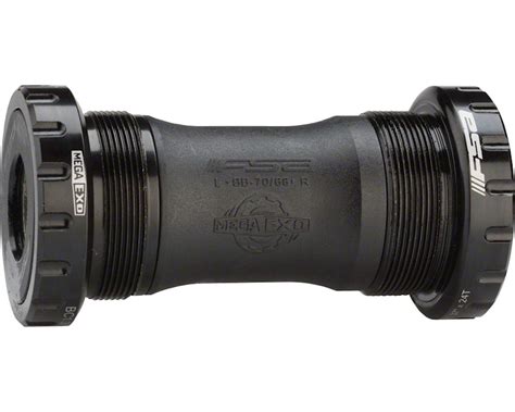 FSA BB 4000 MegaExo 19mm Omega Bottom Bracket Black BSA 68mm Performance Bicycle